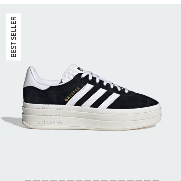 adidas | Shoes | Adidas Gazelle Bold Black | Poshmark